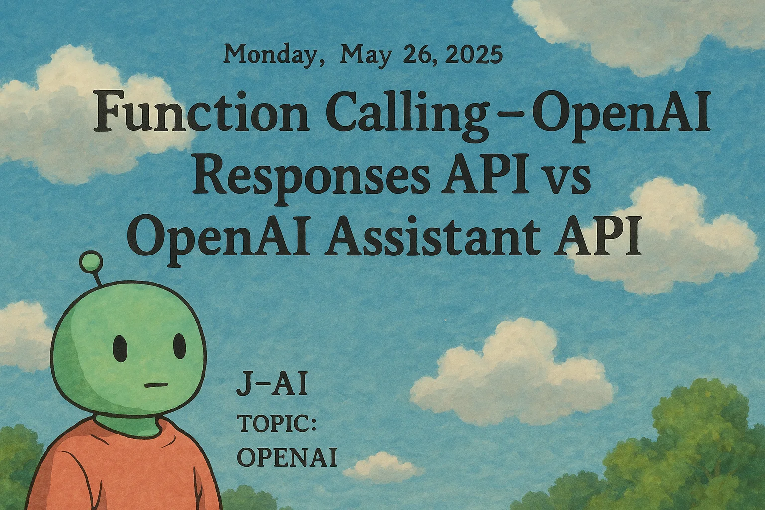 Function Calling - OpenAI Responses API vs OpenAI Assistant API | Artificial Intelligence & APIs