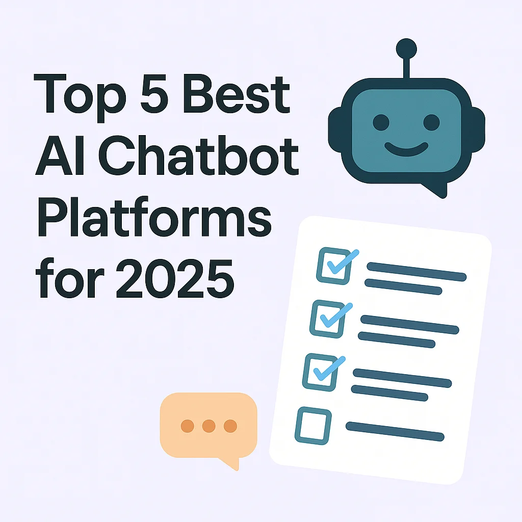 Top 5 Best AI Chatbot Platforms for 2025 (Affordable + Feature-Packed) | Artificial Intelligence ...